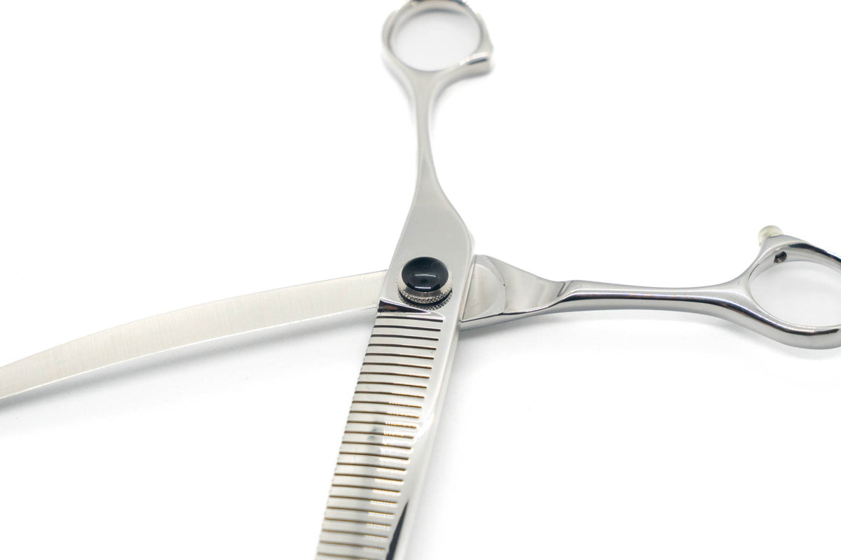 Kai Pet Grooming 7.5 inch Curved Thinning Scissor – Global Scissors