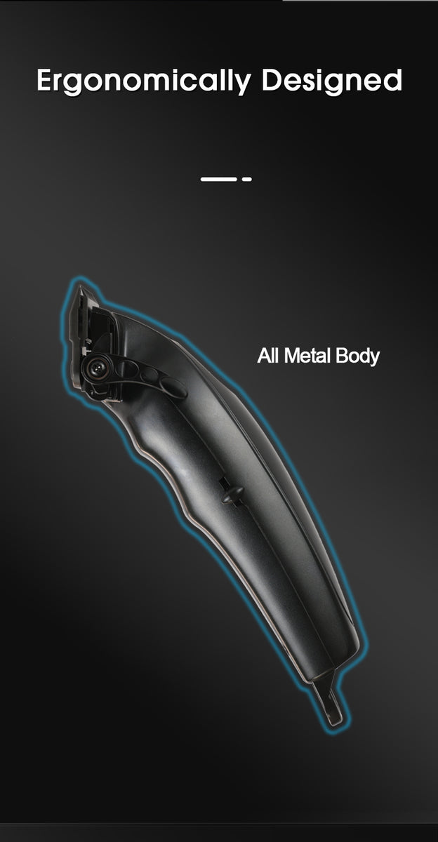 JC TRILOGY CLIPPER Matte Black - Cordless Rechargeable 2-3hr Runtime ...